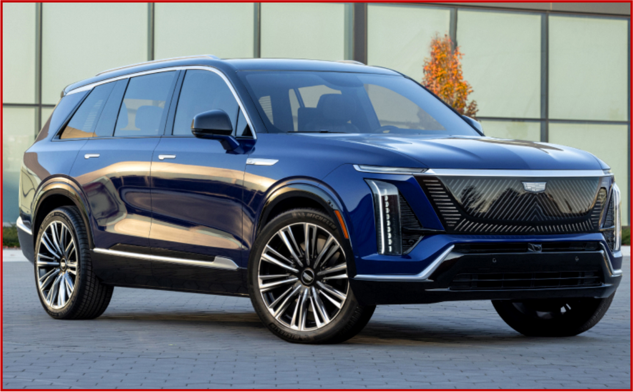 The 2026 Cadillac VISTIQ EV in Opulent Blue Metallic – courtesy of and ...