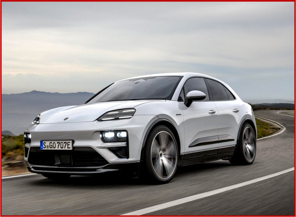Porsche Macan Turbo 2024 model – Courtesy of and Copyright Porsche AG ...