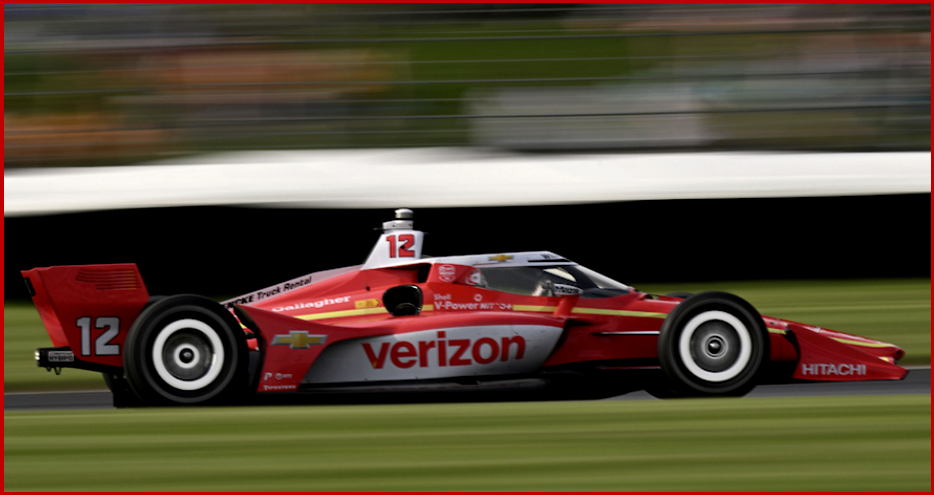 Will Power of Team Penske driving at the Sonsio Grand Prix on the ...