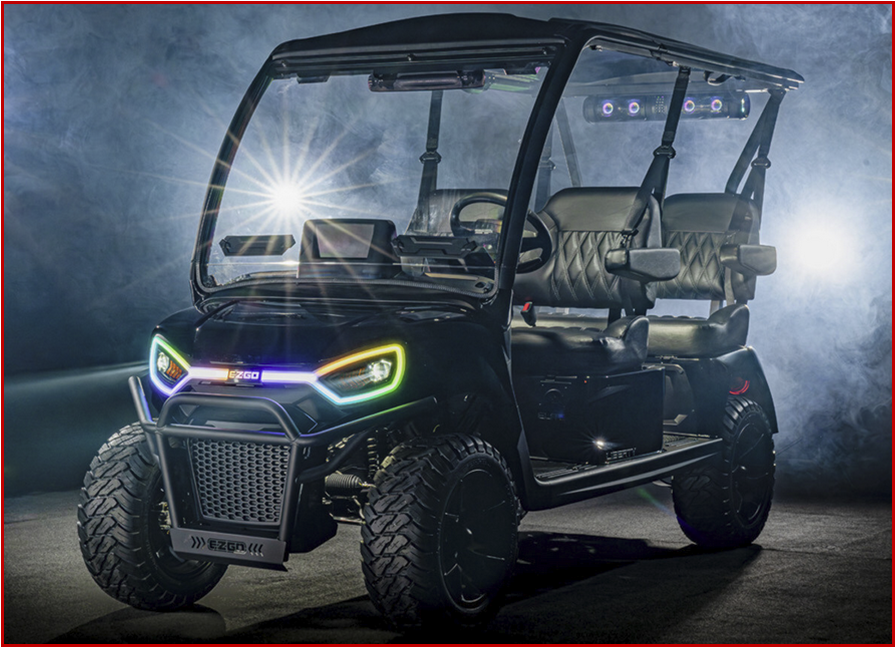 The 2027 model year E-Z-GO Liberty – Courtesy of and Copyright Textron ...